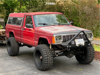 1988 Jeep Comanche Wheel Offset Super Aggressive 3"-5" Suspension Lift ...