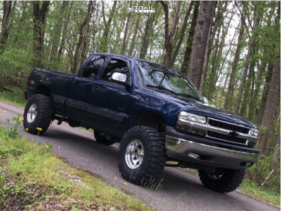 2001 Chevrolet Silverado 1500 Wheel Offset Super Aggressive 3"-5 ...