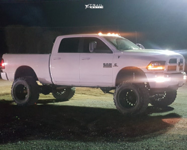 2017 Ram 3500 Wheel Offset Hella Stance >5" Suspension Lift 8 ...