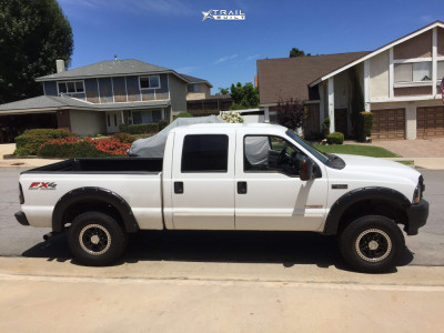 2004 Ford F-250 Super Duty Wheel Offset Slightly Aggressive Leveling ...