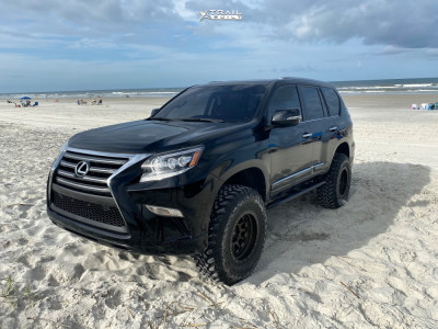 2018 Lexus GX460 Wheel Offset Aggressive > 1" Outside Fender Suspension ...