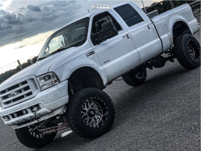 2001 Ford F-250 Super Duty Wheel Offset Super Aggressive 3"-5 ...