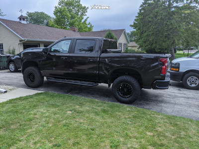 2019 Chevrolet Silverado 1500 Wheel Offset Slightly Aggressive Leveling ...