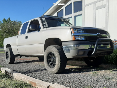 2005 Chevrolet Silverado 1500 Wheel Offset Super Aggressive 3"-5 ...
