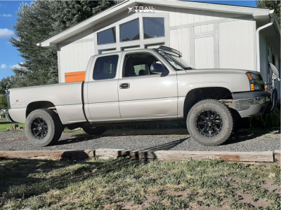 2005 Chevrolet Silverado 1500 Wheel Offset Super Aggressive 3"-5 ...