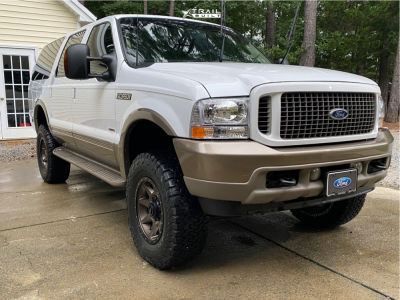 2003 Ford Excursion Wheel Offset Aggressive > 1" Outside Fender ...