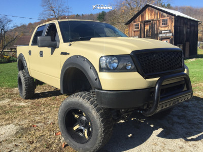 2007 Ford F-150 Wheel Offset Aggressive > 1" Outside Fender Suspension ...