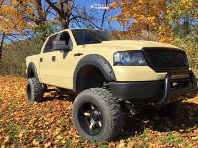 2007 Ford F-150 Wheel Offset Aggressive > 1" Outside Fender Suspension ...