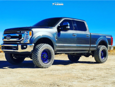 2020 Ford F-250 Super Duty Wheel Offset Super Aggressive 3"-5" Leveling ...