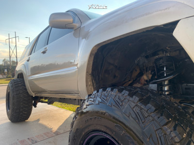 2004 Toyota 4Runner Wheel Offset Hella Stance >5" Suspension Lift 7.5 ...