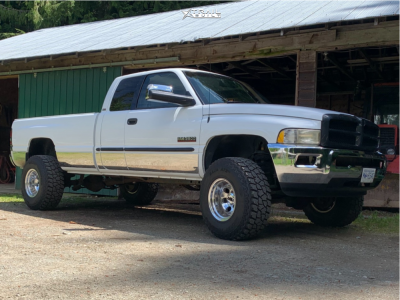 2000 Dodge Ram 2500 Wheel Offset Hella Stance >5" Leveling Kit ...
