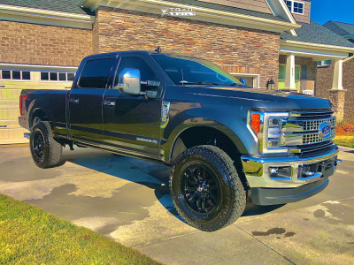 2019 Ford F-250 Super Duty Wheel Offset Aggressive > 1" Outside Fender ...