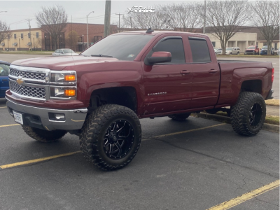 2015 Chevrolet Silverado 1500 Wheel Offset Super Aggressive 3"-5 ...
