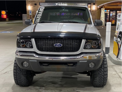 2002 Ford Ranger Wheel Offset Aggressive > 1" Outside Fender Suspension ...