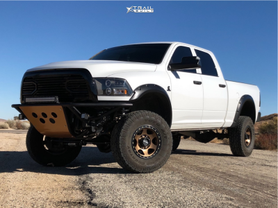 2011 Ram 2500 Wheel Offset Aggressive > 1" Outside Fender Suspension ...