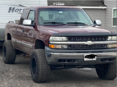 2000 Chevrolet Silverado 1500 Wheel Offset Super Aggressive 3"-5 ...