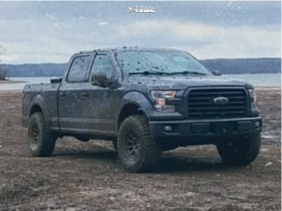 2017 Ford F-150 Wheel Offset Aggressive > 1" Outside Fender Suspension ...