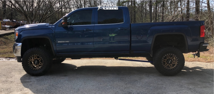 2018 GMC Sierra 2500 HD Wheel Offset Slightly Aggressive Suspension ...