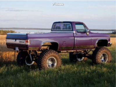 1981 Chevrolet K30 Wheel Offset Hella Stance >5" Lifted >12" | 1509242 ...