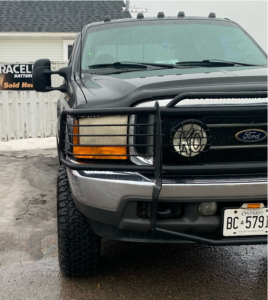 2001 Ford F-250 Super Duty Wheel Offset Aggressive > 1" Outside Fender ...