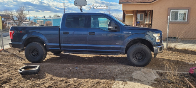 2017 Ford F-150 Wheel Offset Aggressive > 1" Outside Fender Leveling ...