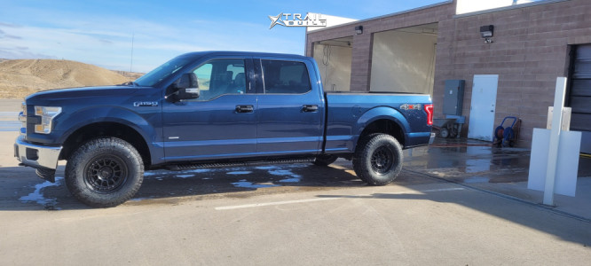 2017 Ford F-150 Wheel Offset Aggressive > 1" Outside Fender Leveling ...