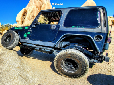 2006 Jeep TJ Wheel Offset Aggressive > 1" Outside Fender Leveling Kit ...