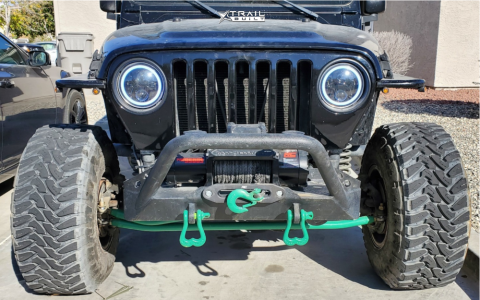 2006 Jeep TJ Wheel Offset Aggressive > 1" Outside Fender Leveling Kit ...