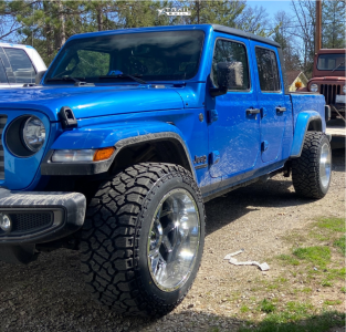 2021 Jeep Gladiator Wheel Offset Aggressive > 1" Outside Fender ...