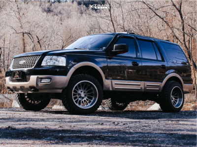 2004 Ford Expedition Wheel Offset Slightly Aggressive Leveling Kit ...