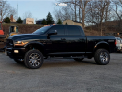 2018 Ram 2500 Wheel Offset Aggressive > 1" Outside Fender Leveling Kit ...