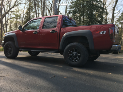 2005 Chevrolet Colorado Wheel Offset Aggressive > 1" Outside Fender ...
