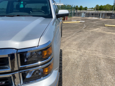 2015 Chevrolet Silverado 1500 Wheel Offset Slightly Aggressive Leveling ...