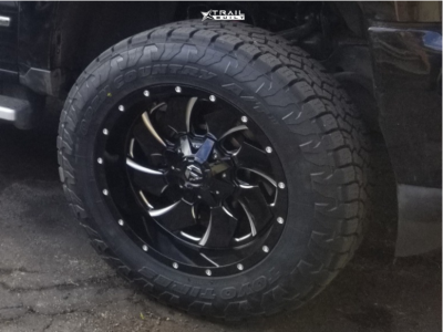 2016 Chevrolet Silverado 2500 HD Wheel Offset Aggressive > 1" Outside ...