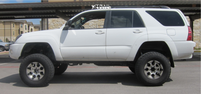 2005 Toyota 4Runner Wheel Offset Aggressive > 1" Outside Fender ...