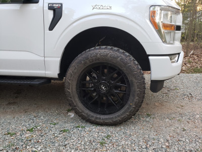 2021 Ford F-150 Wheel Offset Aggressive > 1" Outside Fender Suspension ...