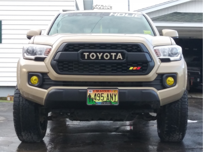 2017 Toyota Tacoma Wheel Offset Aggressive > 1" Outside Fender Stock ...