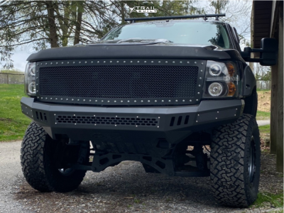 2013 Chevrolet Silverado 1500 Wheel Offset Slightly Aggressive ...