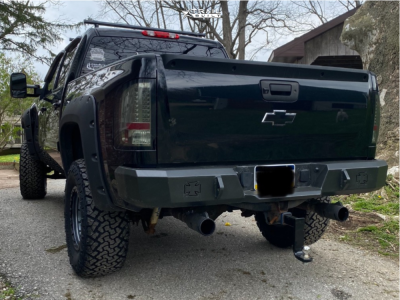 2013 Chevrolet Silverado 1500 Wheel Offset Slightly Aggressive ...
