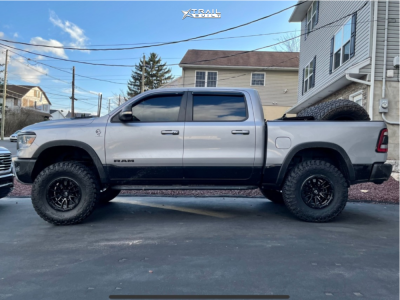 2019 Ram 1500 Wheel Offset Aggressive > 1" Outside Fender Suspension ...