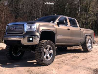 2014 GMC Sierra 1500 Wheel Offset Aggressive > 1" Outside Fender ...