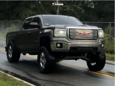2014 GMC Sierra 1500 Wheel Offset Aggressive > 1" Outside Fender ...