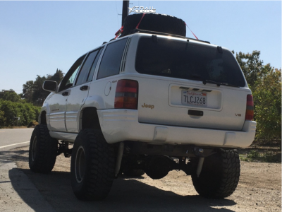 1997 Jeep Grand Cherokee Wheel Offset Aggressive > 1" Outside Fender ...