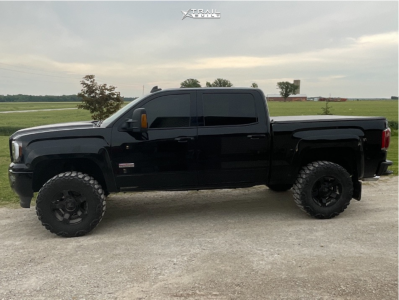 2017 GMC Sierra 1500 Wheel Offset Aggressive > 1" Outside Fender ...