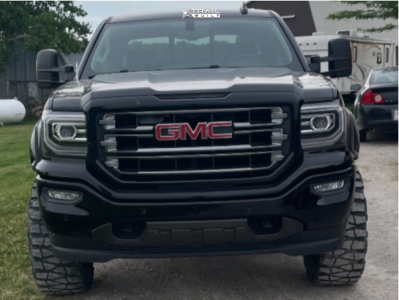 2017 GMC Sierra 1500 Wheel Offset Aggressive > 1" Outside Fender ...
