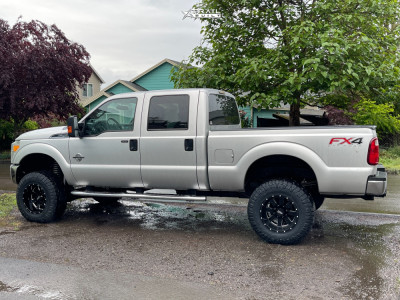 2015 Ford F-250 Super Duty Wheel Offset Aggressive > 1" Outside Fender ...