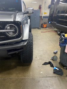 2021 Ford Bronco Wheel Offset Super Aggressive 3"-5" Suspension Lift 2. ...