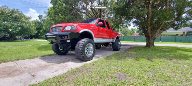 1997 Ford F-150 Wheel Offset Super Aggressive 3"-5" Suspension Lift 7 ...