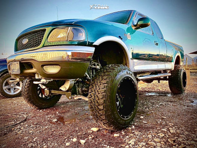 2000 Ford F-150 Wheel Offset Super Aggressive 3"-5" Suspension Lift 6 ...