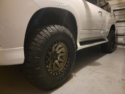 2016 Lexus GX460 Wheel Offset Aggressive > 1" Outside Fender Suspension ...